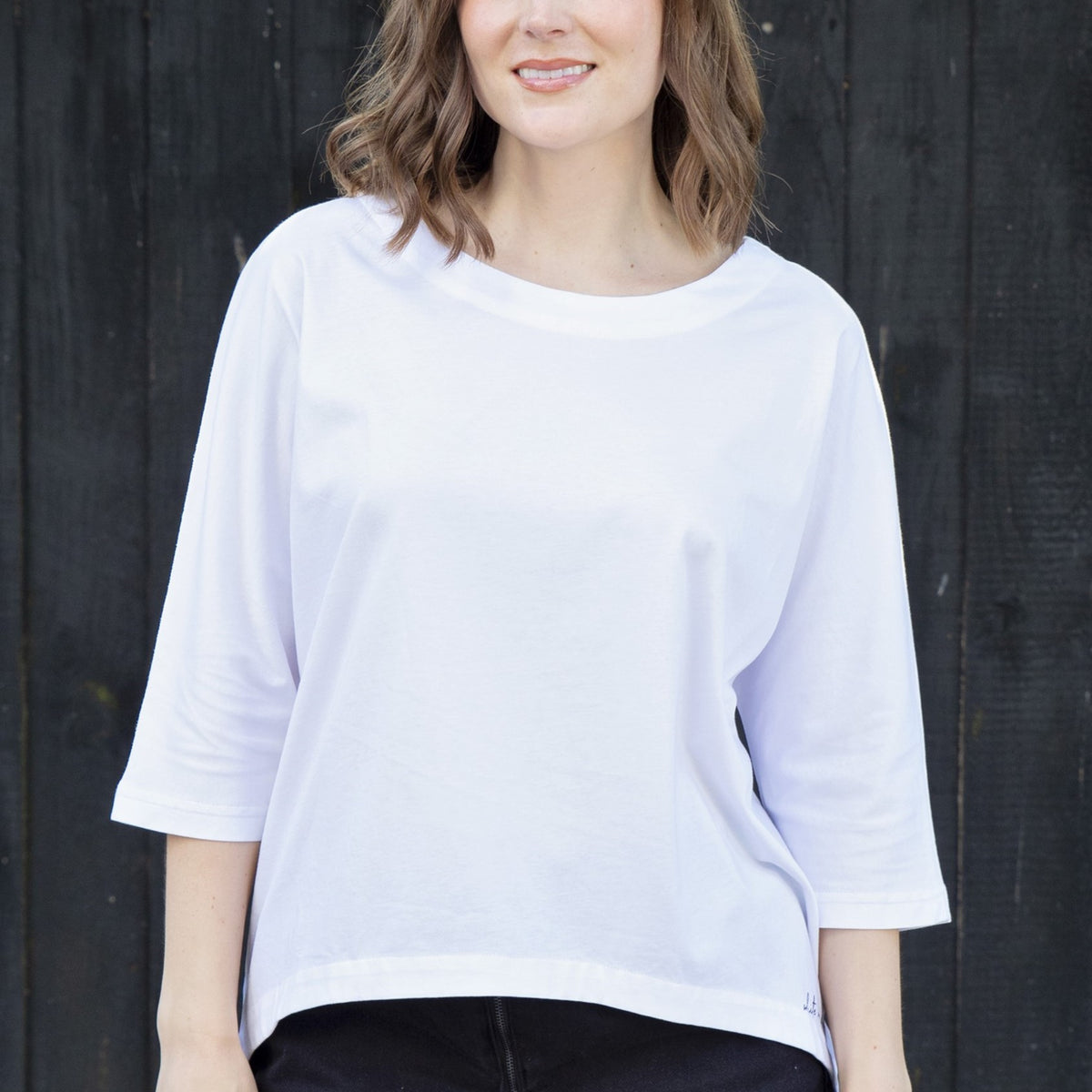 White on Black - PHS-002 Fav Top – Magazine Designer Clothing