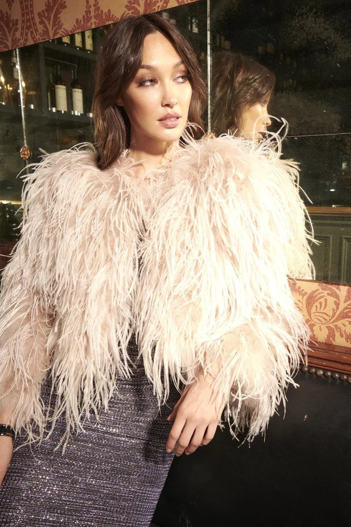 Birds of a Feather - BOAFC046 Dita Ostrich Jacket – Magazine Designer ...