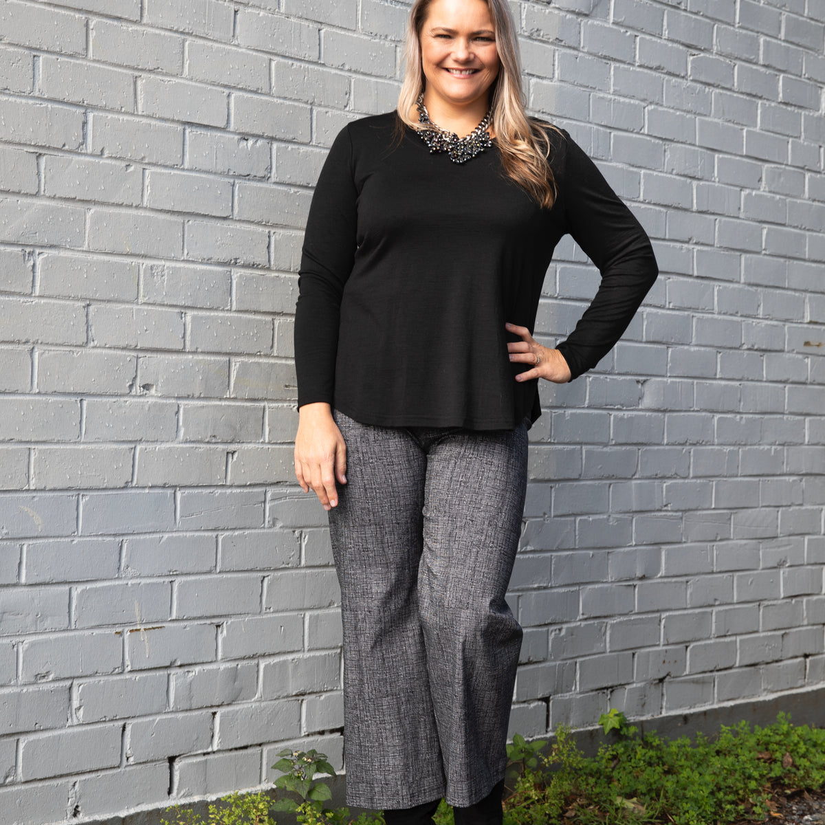 Cashews - C108 Merino Crew Tee – Magazine Designer Clothing