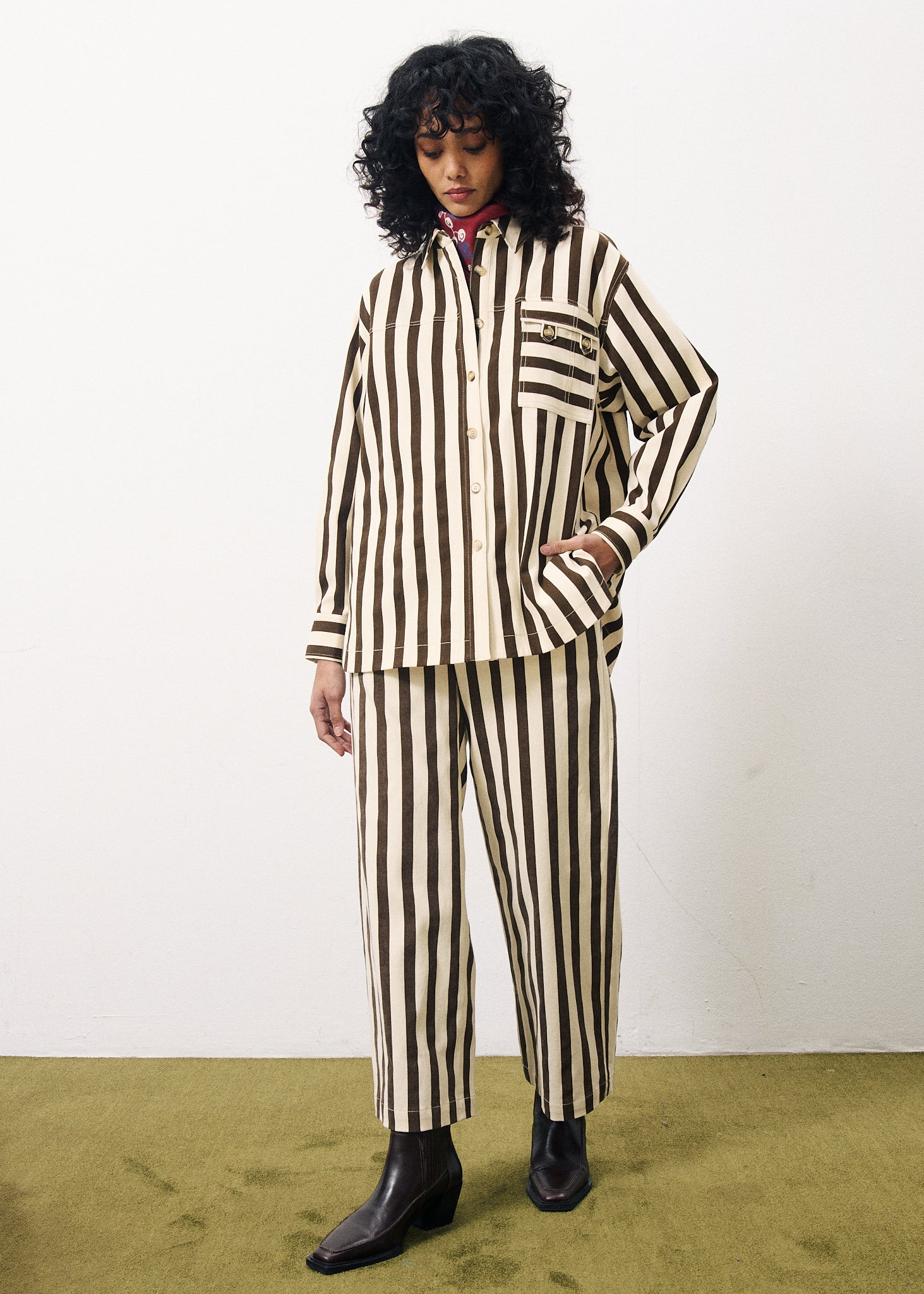 FRNCH - FW-CHC24070 Edita Shirt – Magazine Designer Clothing