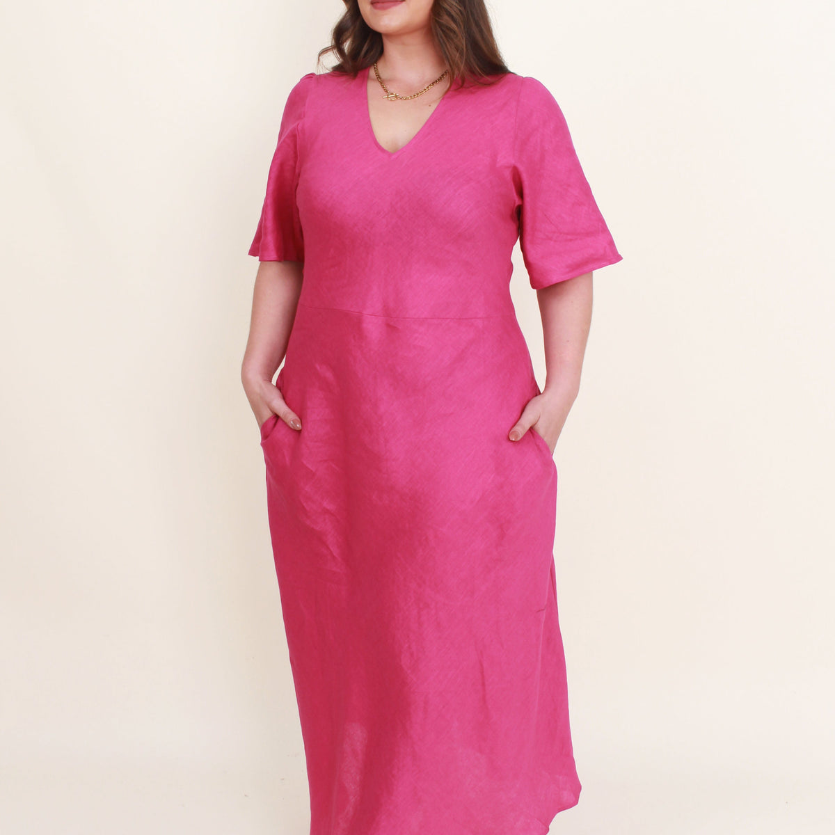 Verity Bias Midi Dress – Magazine Designer Clothing