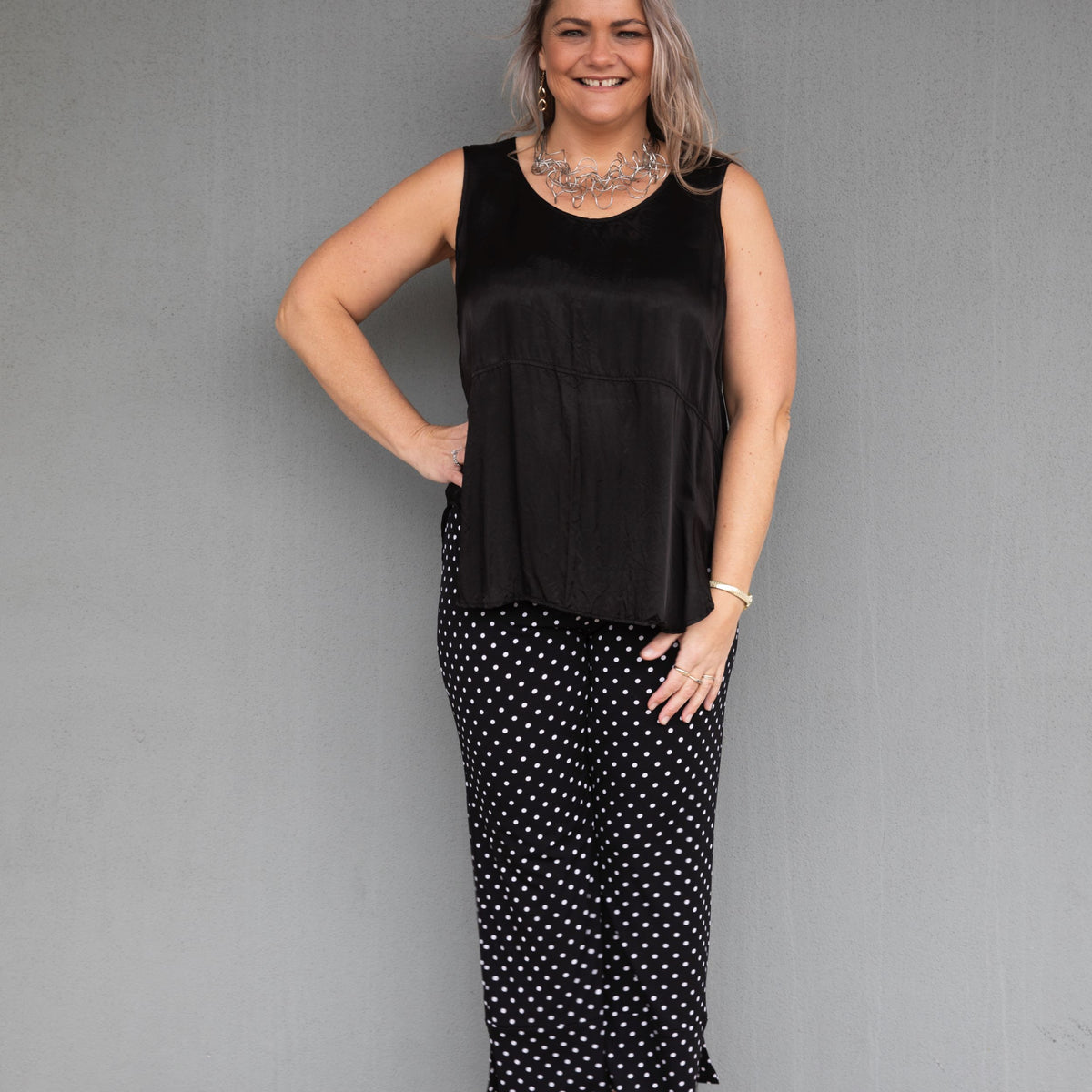 Swish - 242016 Crop Spot Pant – Magazine Designer Clothing