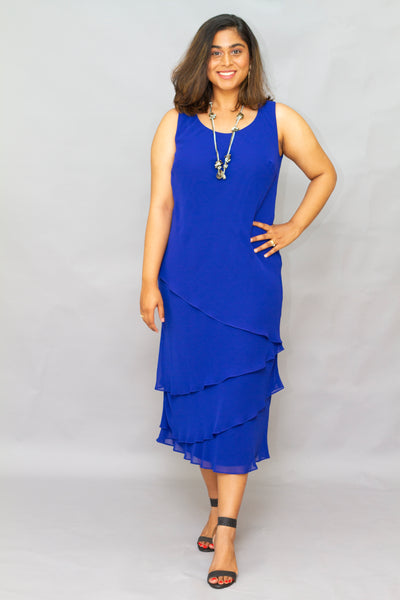 Layla Jones - LJ0359 Layer Dress w Jacket – Magazine Designer Clothing