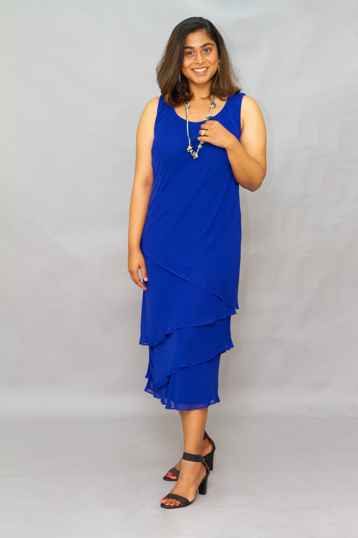 Layla Jones - LJ0359 Layer Dress w Jacket – Magazine Designer Clothing