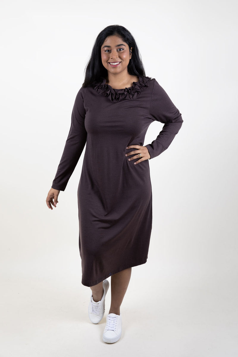 OBR Merino - 6037 Ruffle Dress – Magazine Designer Clothing